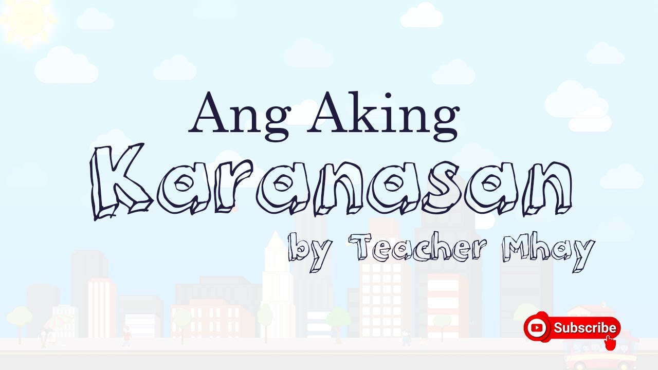 Ang Aking Karanasan (Preschool) - YouTube