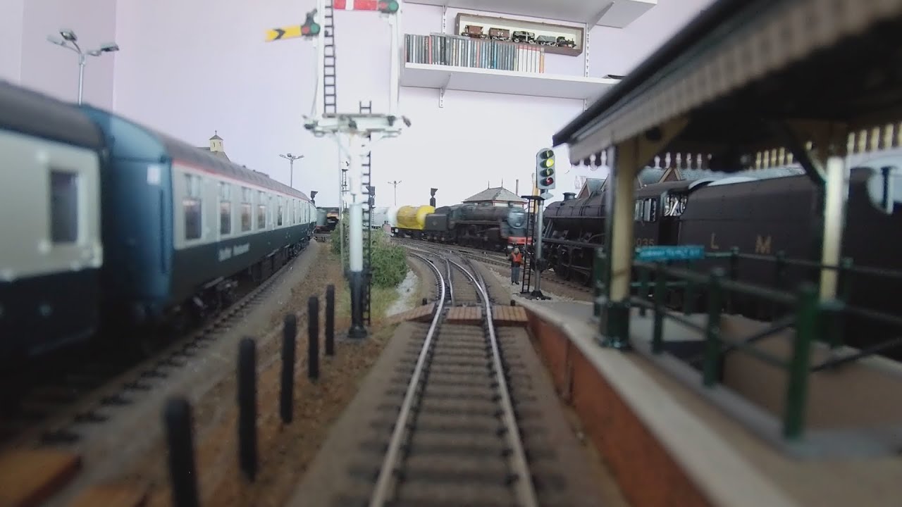 191. Driver's Eye View of the Local Line Eastbound with Combination ...