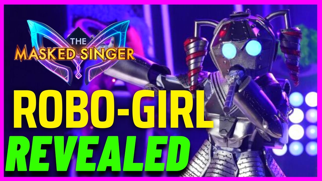 Robo Girl Revealed Masked Singer Season 8 - YouTube
