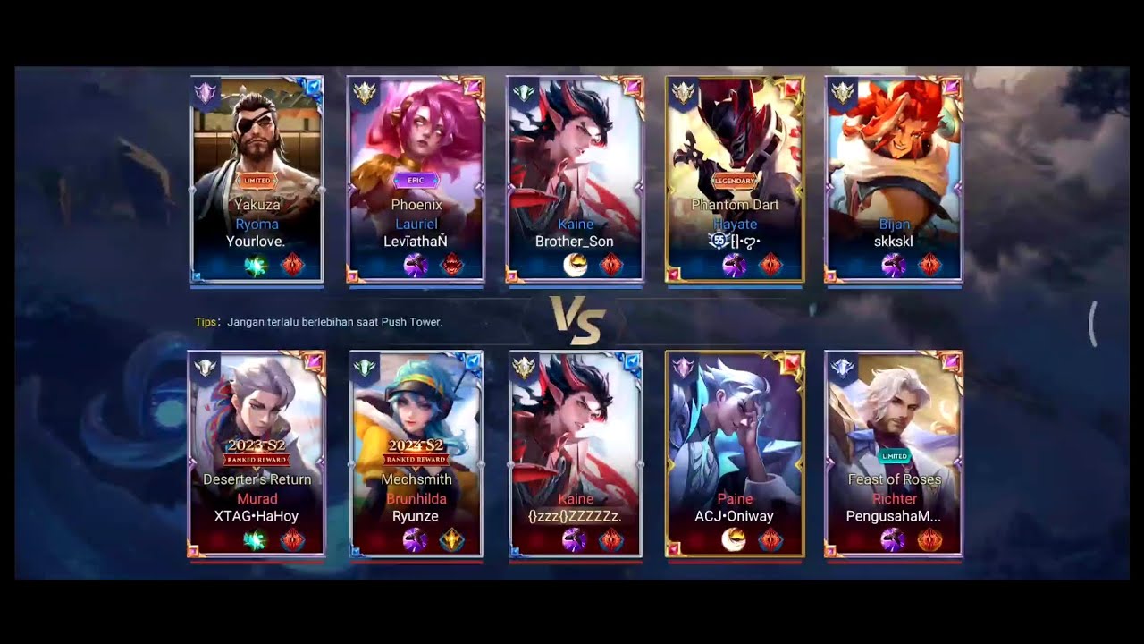 Kaine VS. Kaine w/ Ryoma Hayate (COMEBACK) | AOV Gameplay | Arena of ...