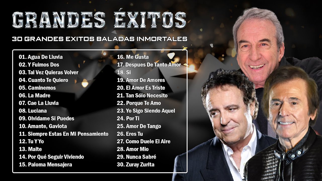 JOSÉ LUIS PERALES, DYANGO, RAPHAEL MIX EXITOS ROMANTICOS - YouTube