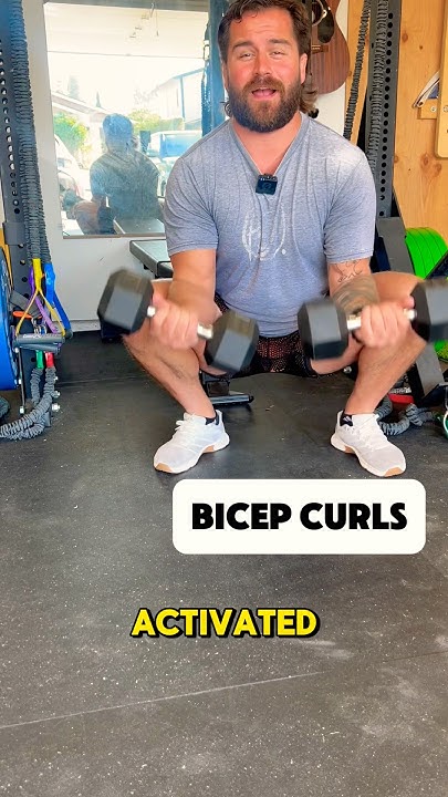 Bicep curl options - YouTube