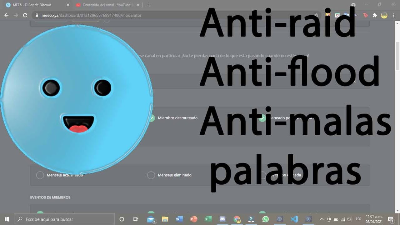 Sistema anti raid, flood y seguridad en discord PARTE UNO -𝗕𝗬 𝗠𝗥 𝗝𝗔𝗣𝗘𝗦 ...
