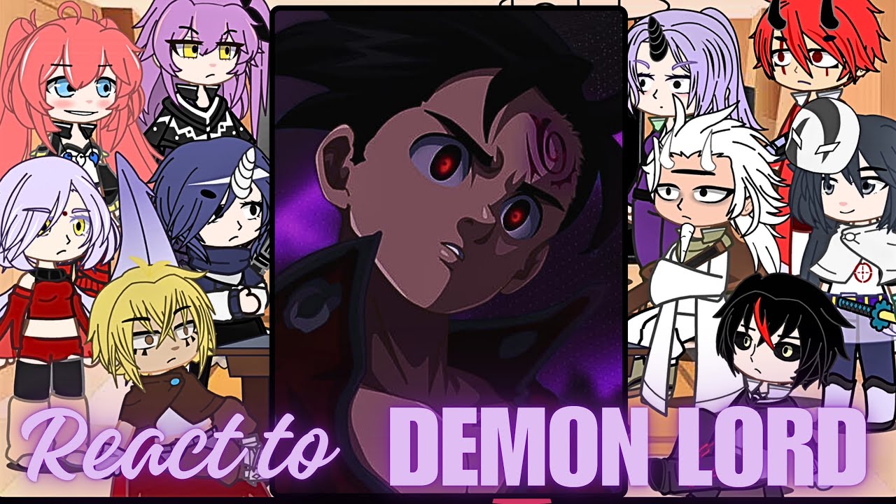 Rimuru Tempest react to zeldris | Meliodas | Gacha life | slime | seven ...