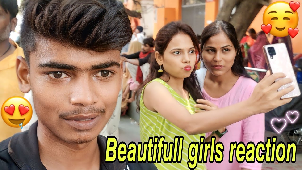 Beautifull Girls Reaction 🥰 Beautifull girls funny reaction 🤭 #reaction ...
