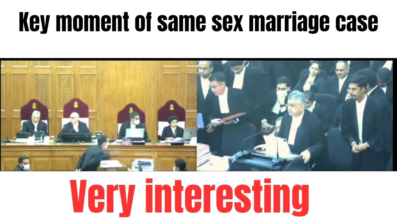 Key moments of same sex marriage case. very interesting! - YouTube