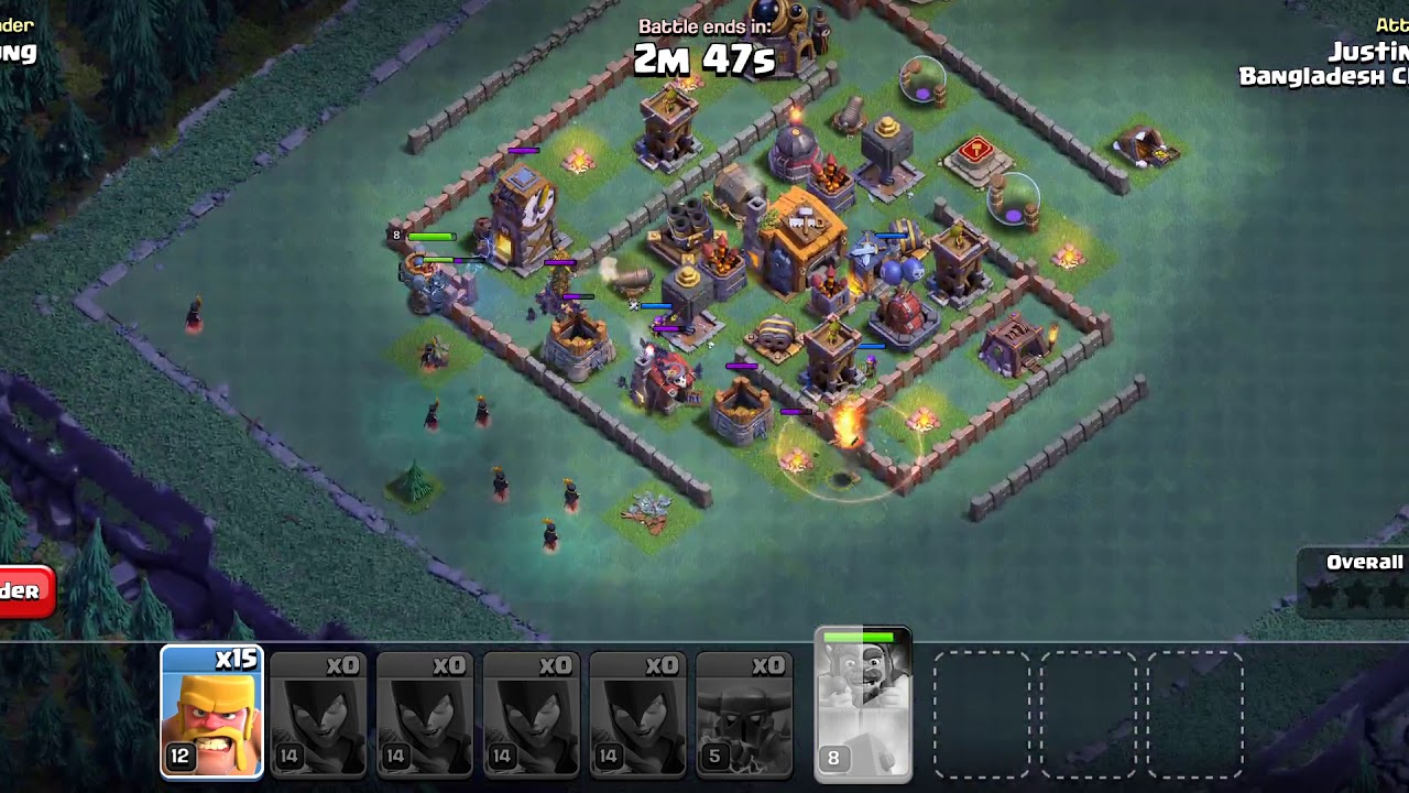 Builder Base Attack Clash of Clans - YouTube