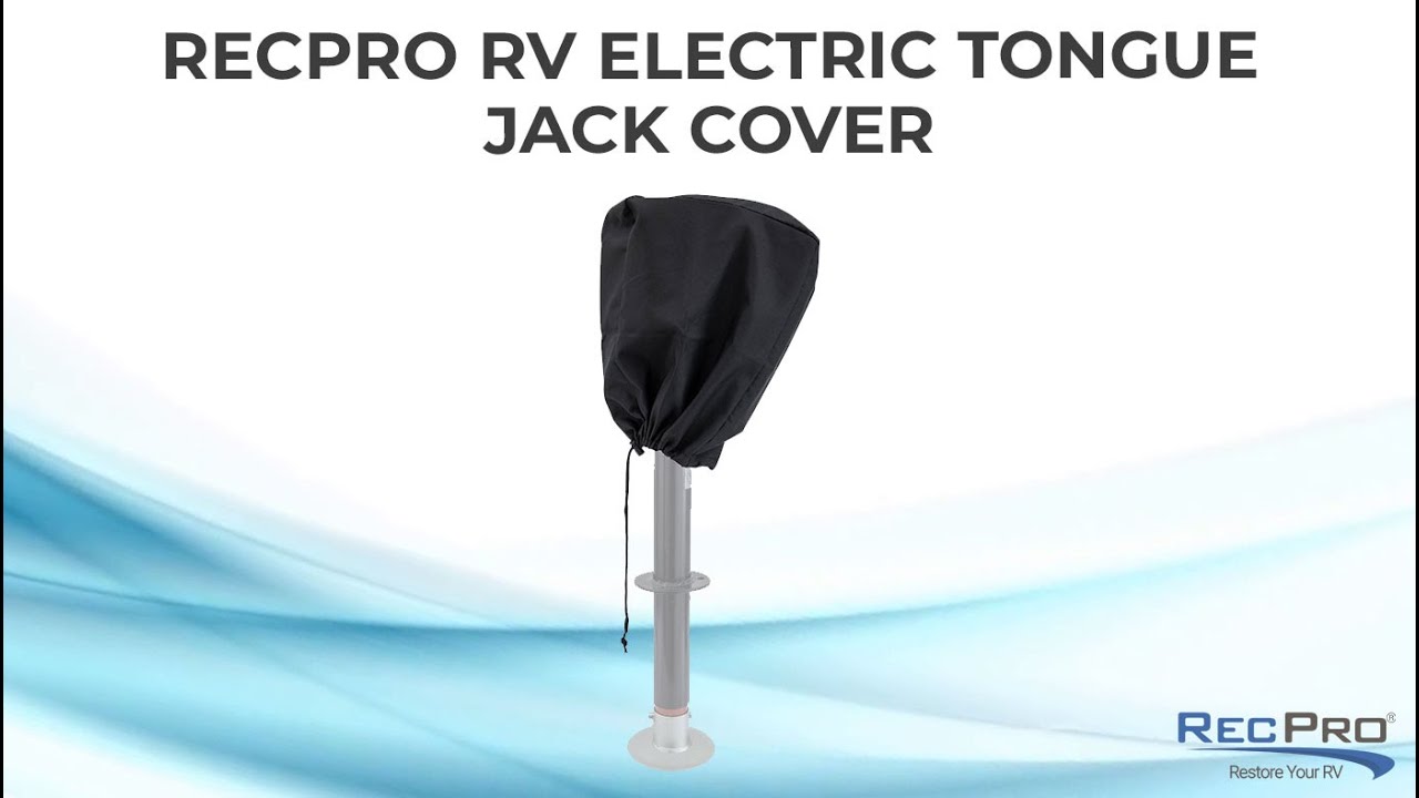 RecPro RV Electric Tongue Jack Cover - YouTube