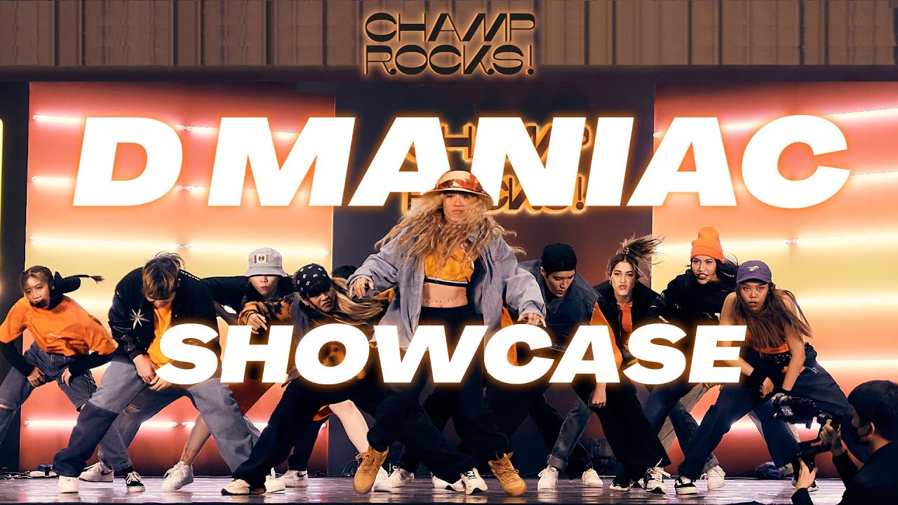 D MANIAC CREW SHOWCASE | CHAMP ROCKS! BKK 2022 @ICONSIAM - YouTube