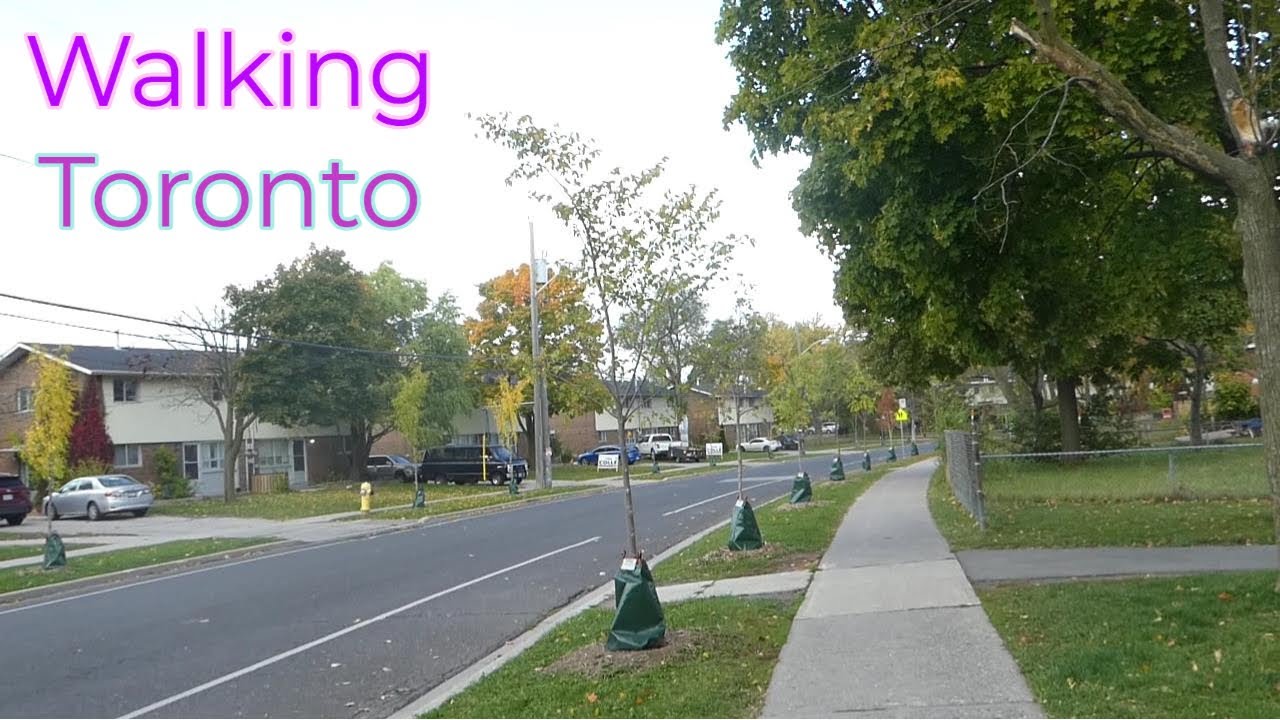 Walking North York Toronto's Lawrence Heights Neighbourhood 10/15/2022 ...