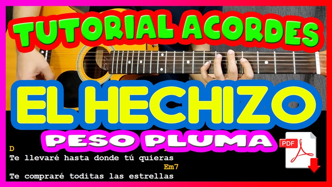 [TUTORIAL] El Hechizo - Peso Pluma x Ovy On The Drums - Acordes - LETRA ...