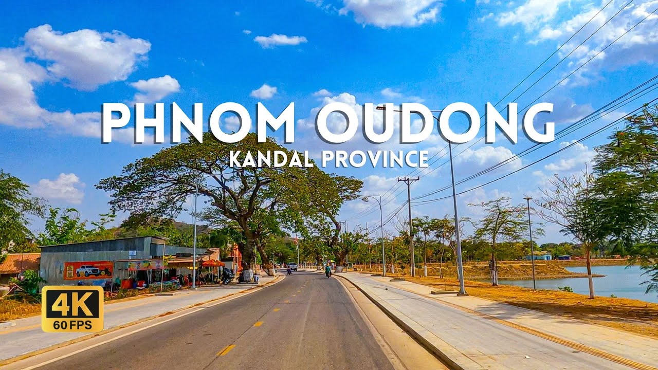 Oudong Mountain Drive In Cambodia | 4K HDR Scenic Drive - YouTube