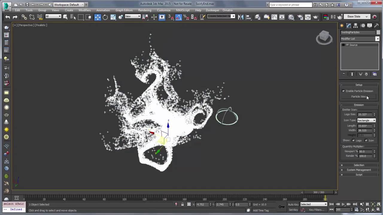 fluid with phoenix fd and particles flow - YouTube