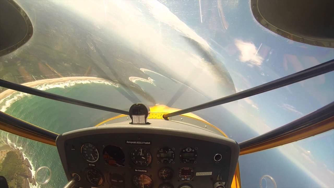 Steep turn, spiral dive recovery and stall training 20.01.2014 - Port ...
