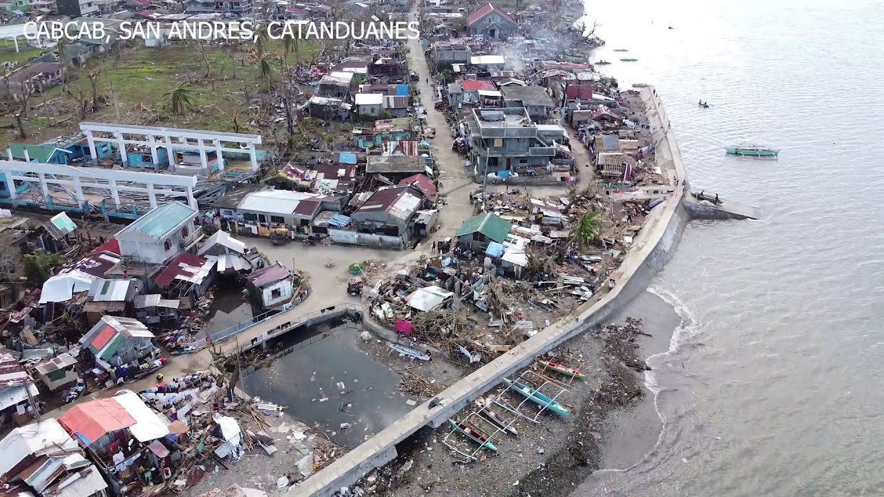 PART 1 - Compilation of Drone Videos on SUPER TYPHOON ROLLY (#ROLLYPH ...