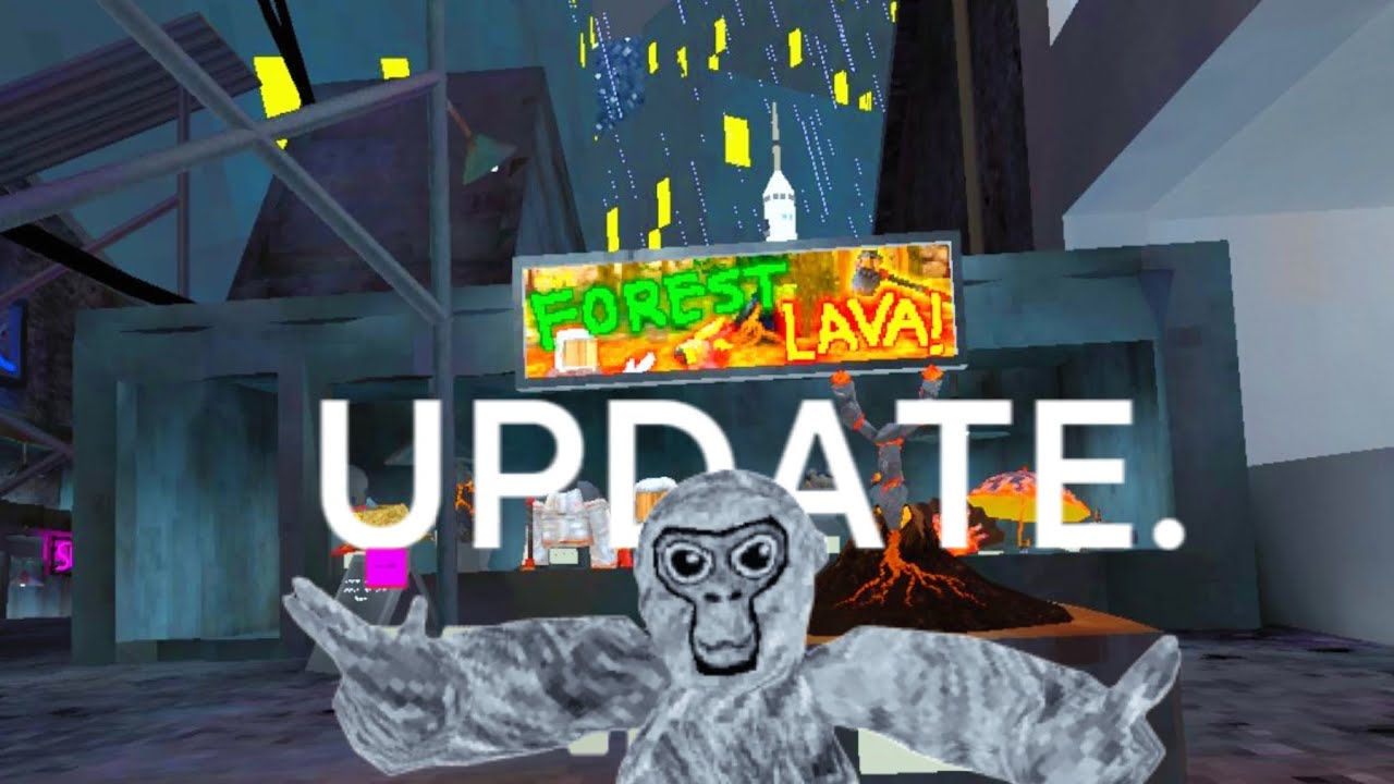 New Gorilla Tag UPDATE - YouTube