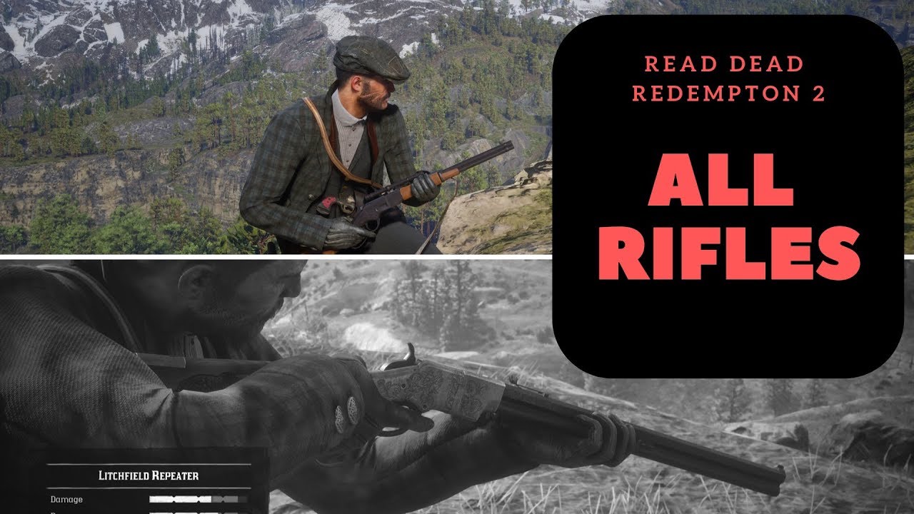 ALL RIFLES | Read Dead Redemption II All Rifles | Episode I (gameplay ...