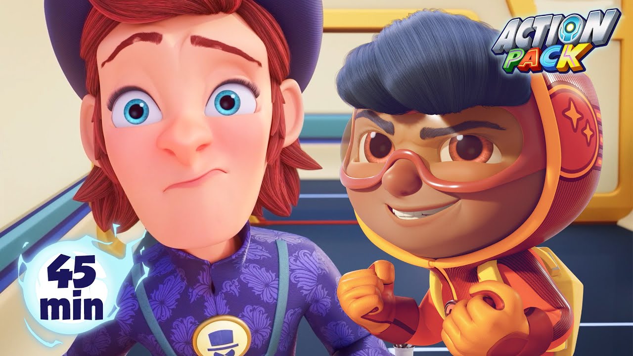 Never Trust The Substitute Teacher | Action Pack | Cartoon Adventures ...