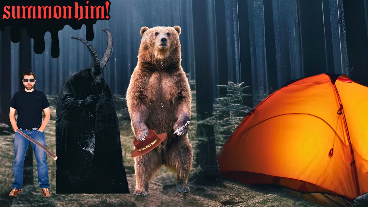 SUMMON HIM! HOW TO PITCH A TENT - YouTube