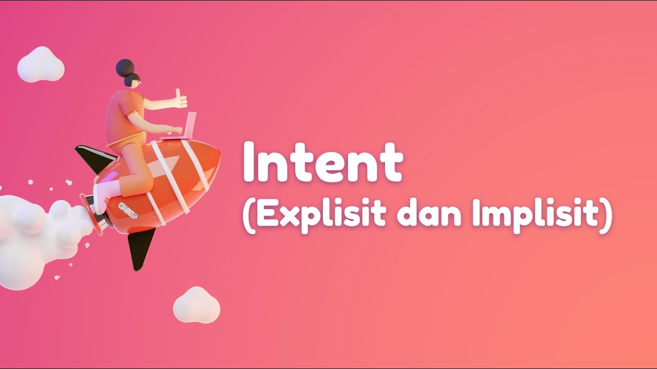 Explisit Intent dan Implisit Intent (Android Studio: Java) - YouTube