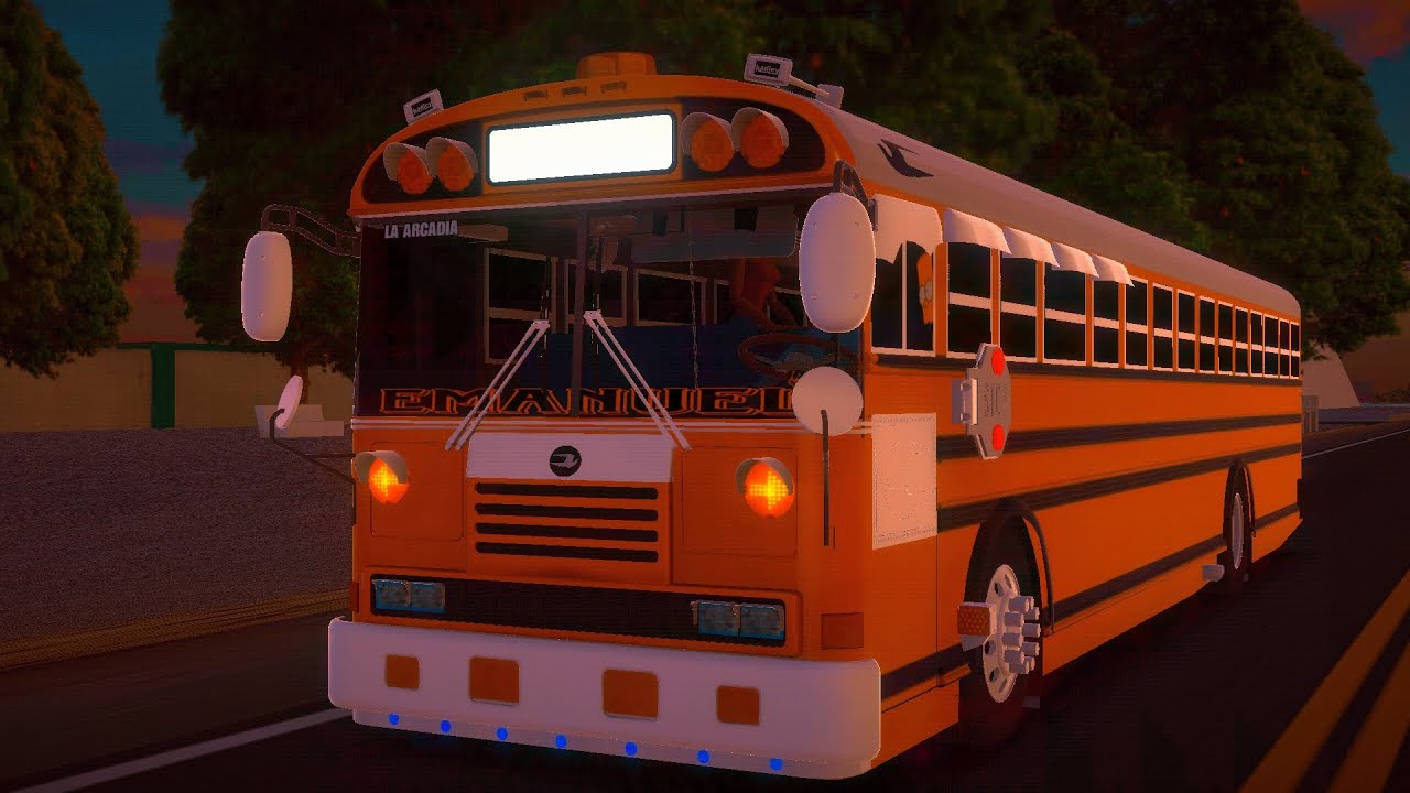 BUS_BLUE_BIRD_PARA PROTON_BUS [RAGALO_SR_17] - YouTube