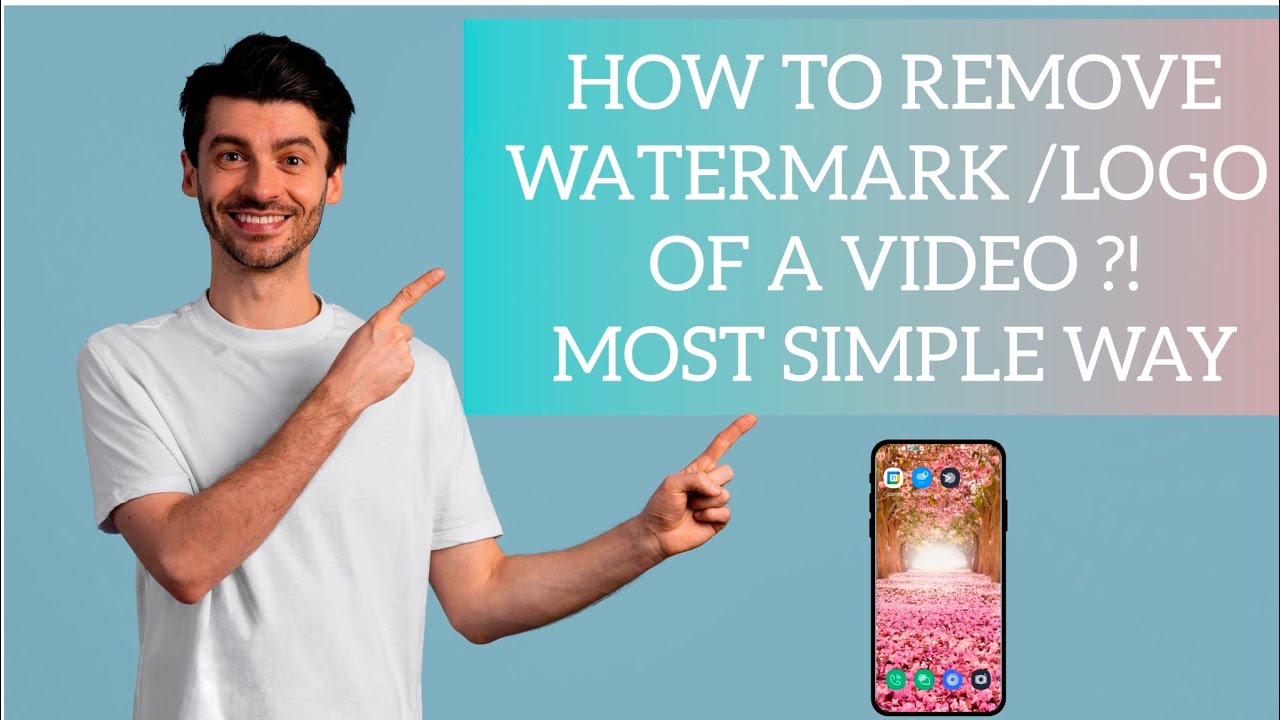 HOW TO REMOVE WATERMARK/LOGO OF A VIDEO - YouTube