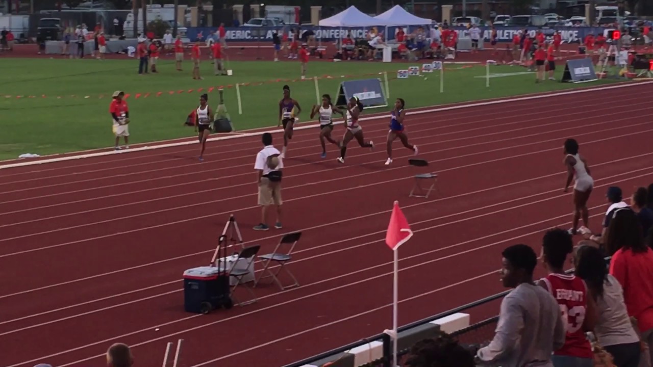 SMU Track runner LaTessa Johnson - YouTube