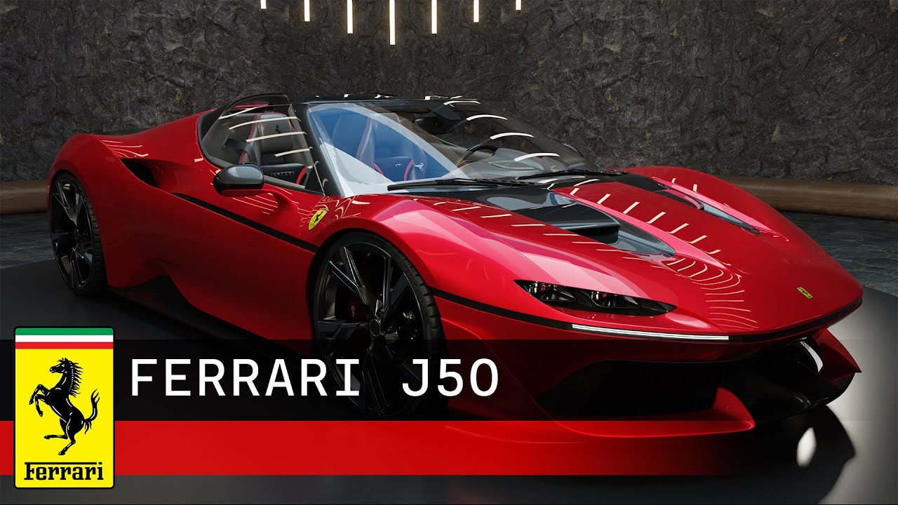 Ferrari J50 "Horse of the Rising Sun" - Blender Car Commercial ...