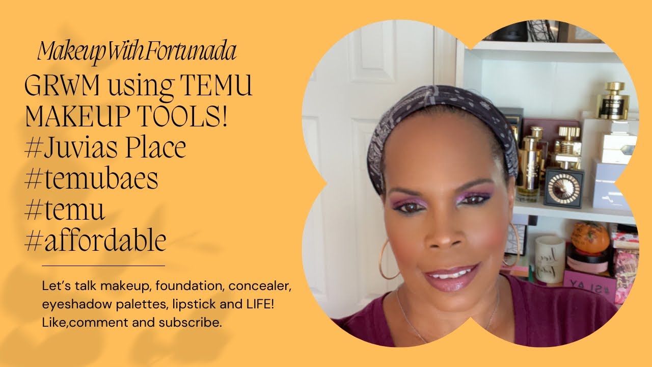 GRWM using TEMU makeup tools! #temu #temubaes #temumakeuptools # ...