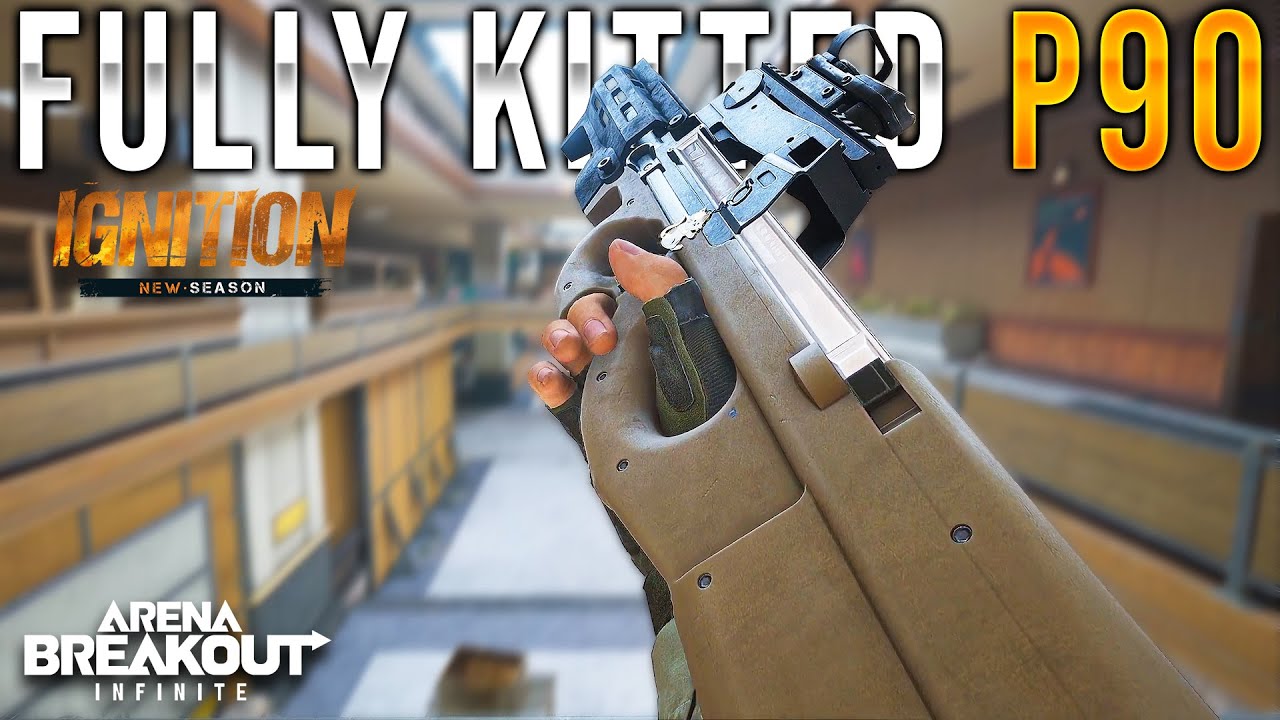 This Fully Kitted P90 Build Is INSANE in Arena Breakout Infinite! - YouTube