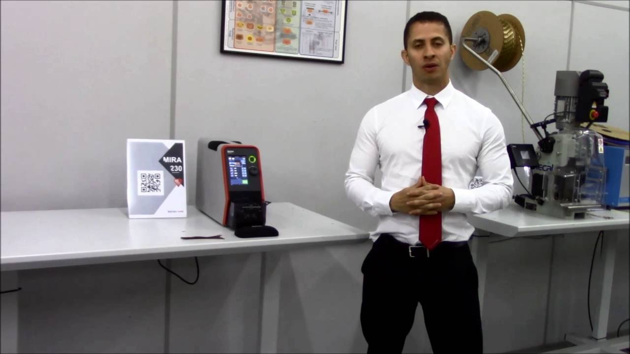 Decapadora de Cabos Mira 230 - YouTube