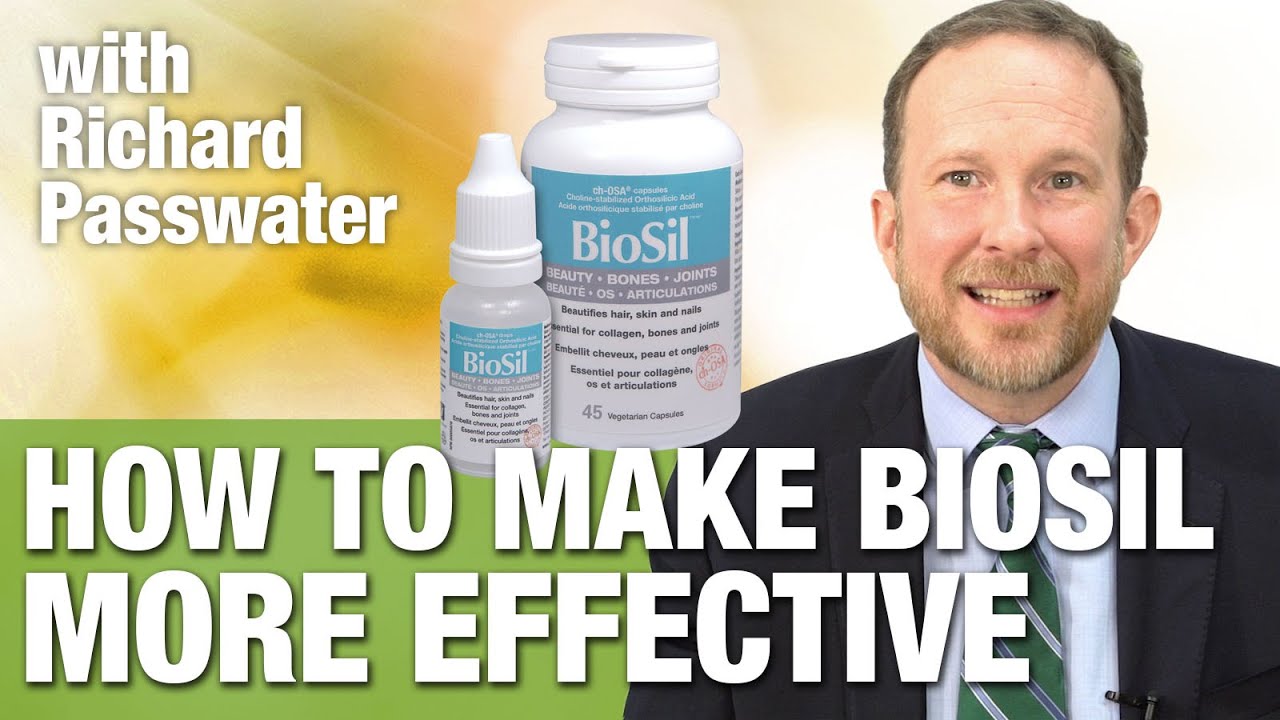 Richard Passwater Jr. making Biosil Effective: Choline-Stabilized ...