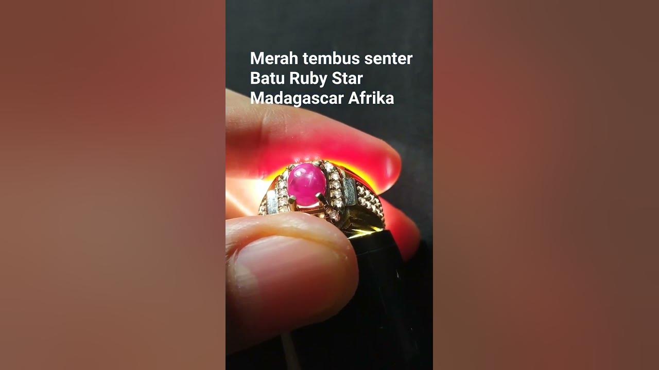 Natural Ruby Star // Ruby Mada Afrika // Mirah Windusara // Whatsapp 081338832366 - YouTube