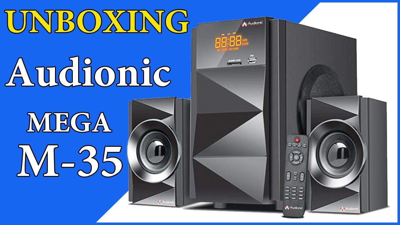 Audionic Mega 35 Wireless Bluetooth Speaker Unboxing & Testing - YouTube
