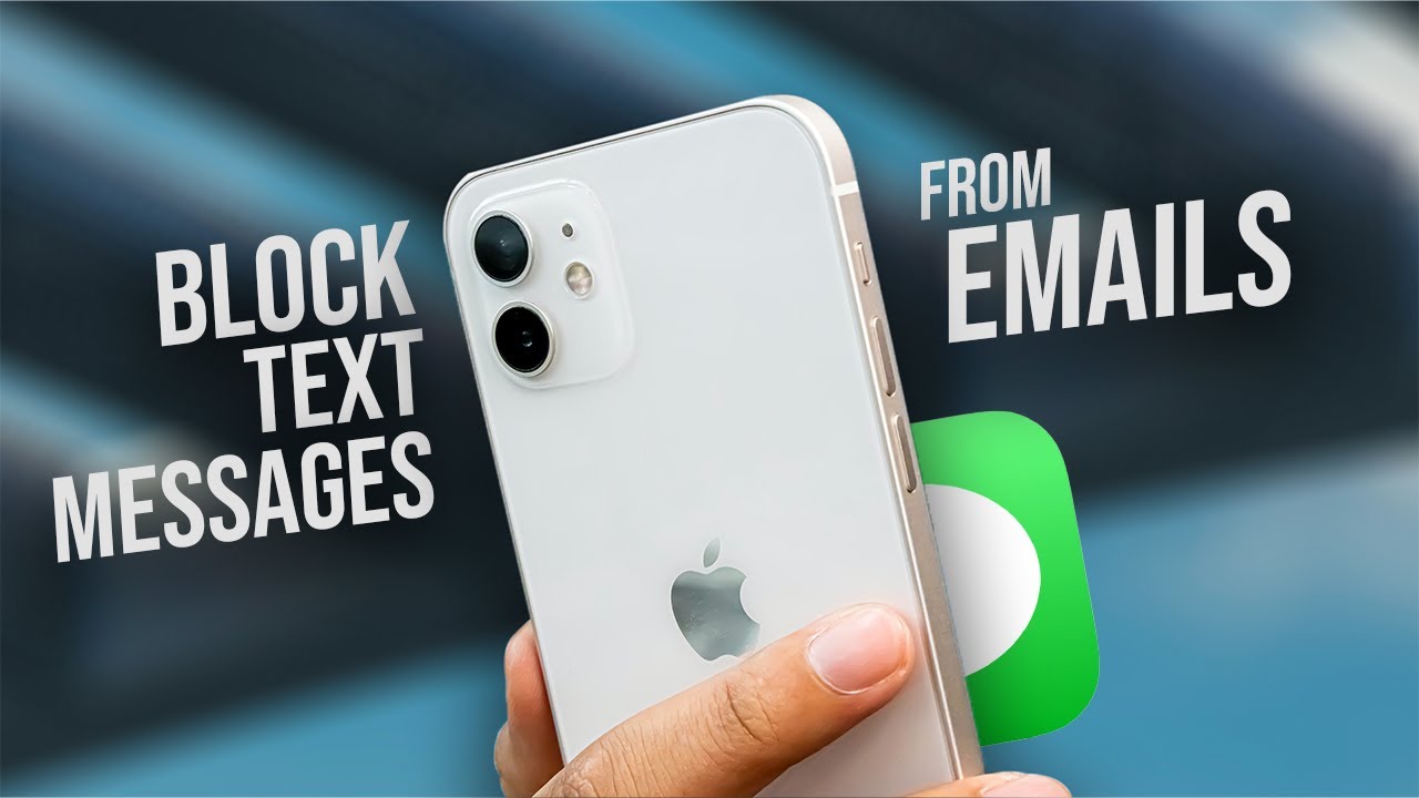 How to Block Messages from Email Addresses on iPhone (tutorial) - YouTube