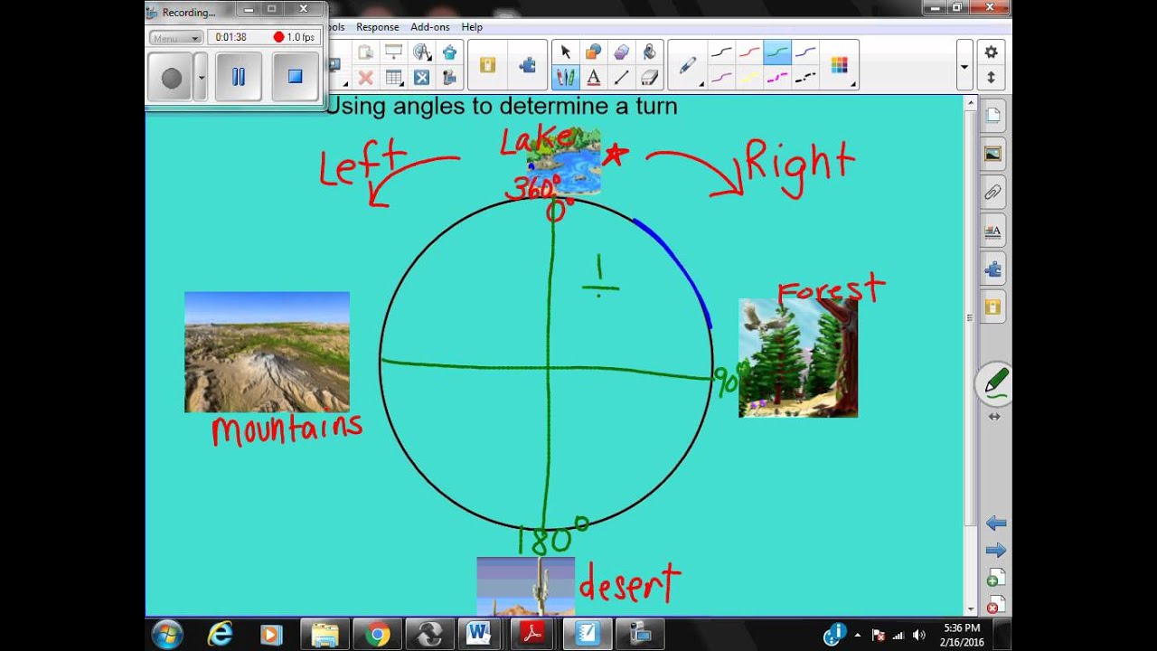 Geometry turns 90 180 270 - YouTube