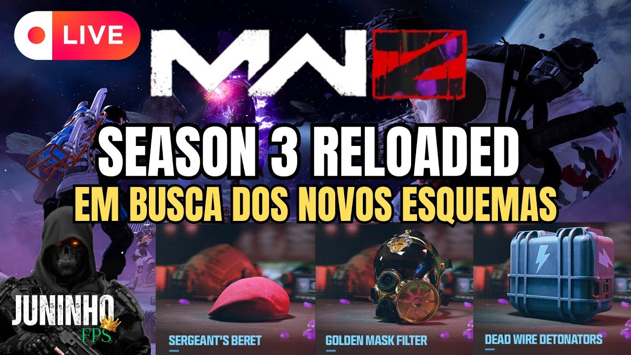 🔴LIVE MW3 Zombies: Season 3 Reloaded, Vamos ver o que mudou ? - YouTube