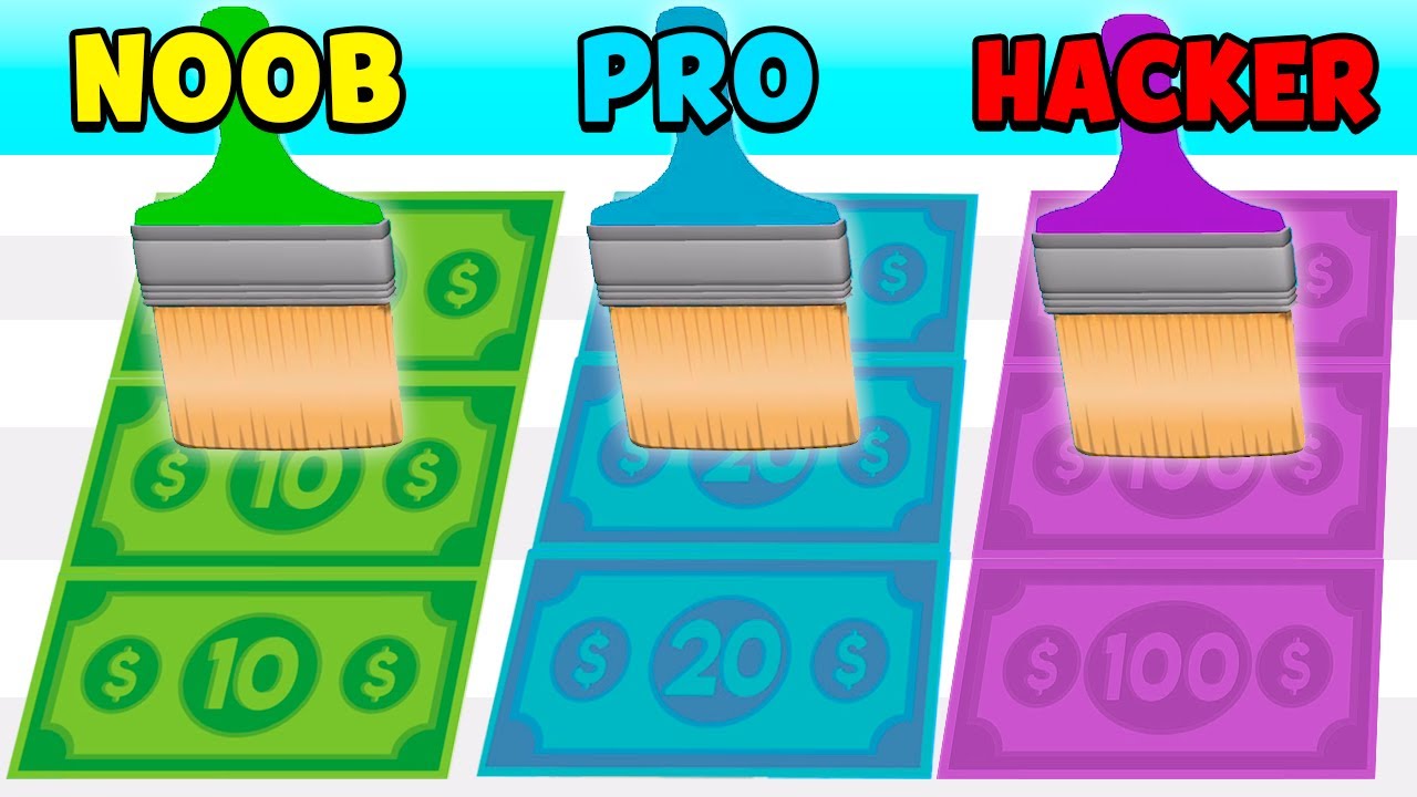 NOOB vs PRO vs HACKER - Money Inc - YouTube