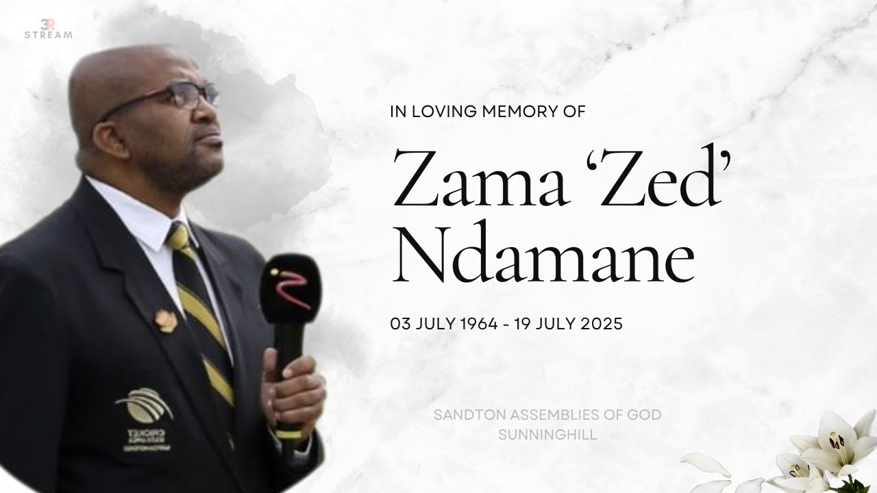 In Loving Memory - ZAMA "ZED" NDAMANE (1964 - 2025) - YouTube