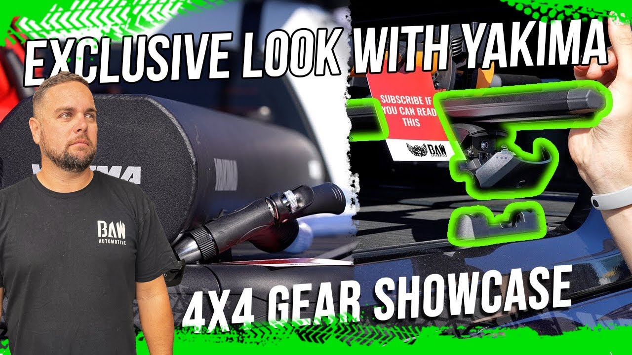 A VIP walkthrough with Yakima | New Products Unveiled - Roadshower ...