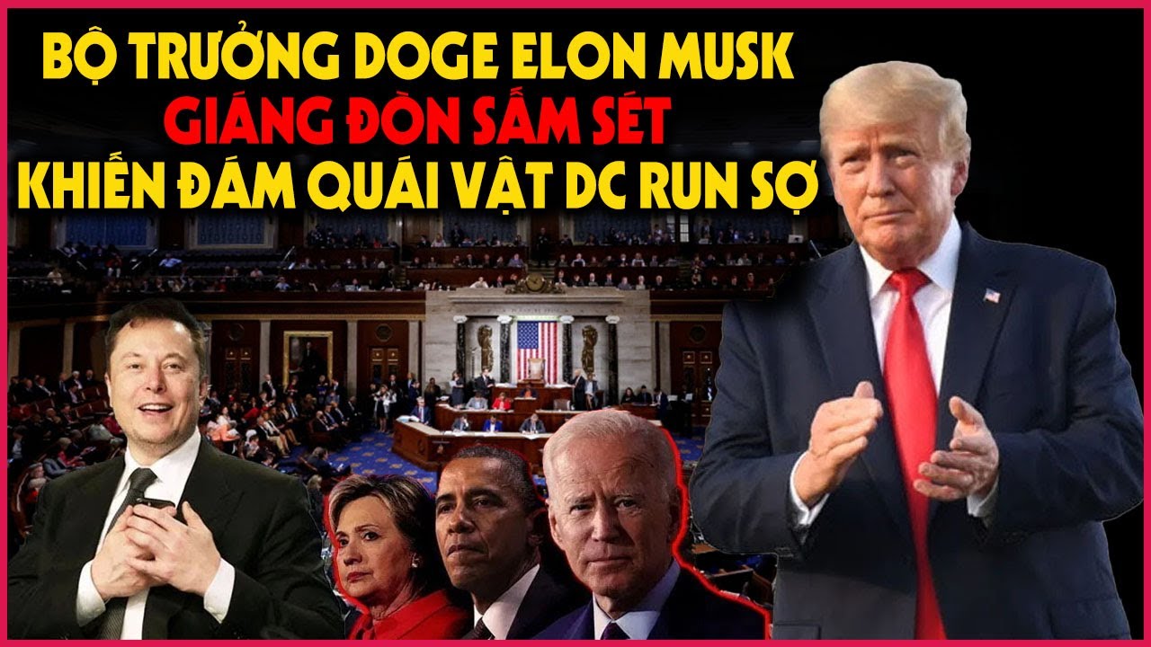 Joe Biden ngồi phịch xuống ghế nhận Hung Tin khi Bộ trưởng DOGE Elon ...