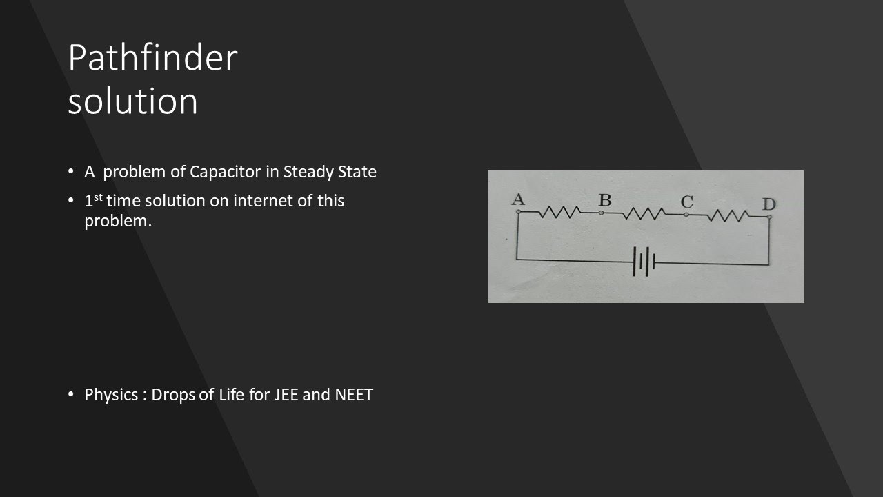 Pathfinder Olympiad Jee Advance Physics Solution 49 of current ...