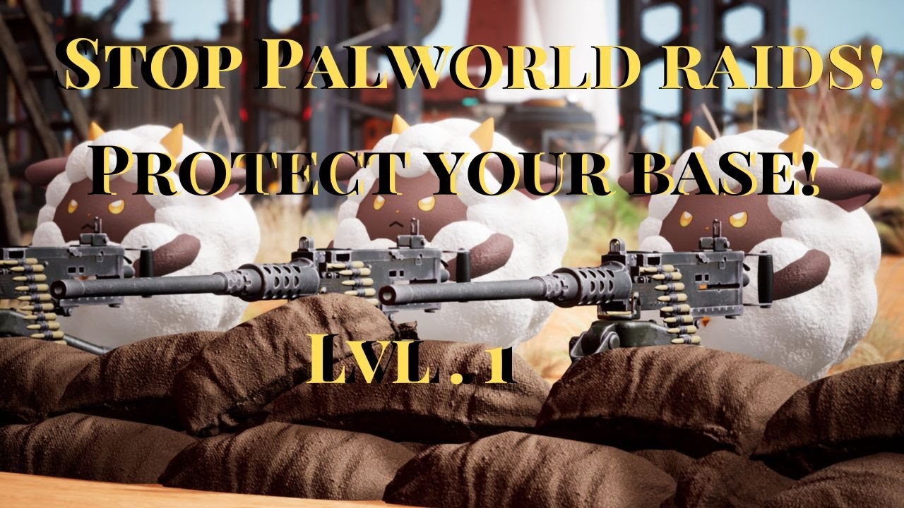 Palworld - How to stop raids. - YouTube