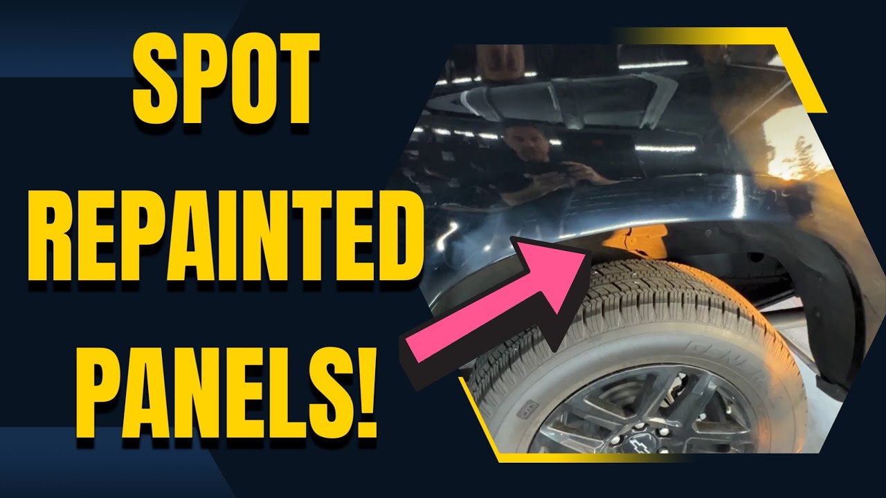 How to spot a repainted car (from the dealer or otherwise)! | Serving ...