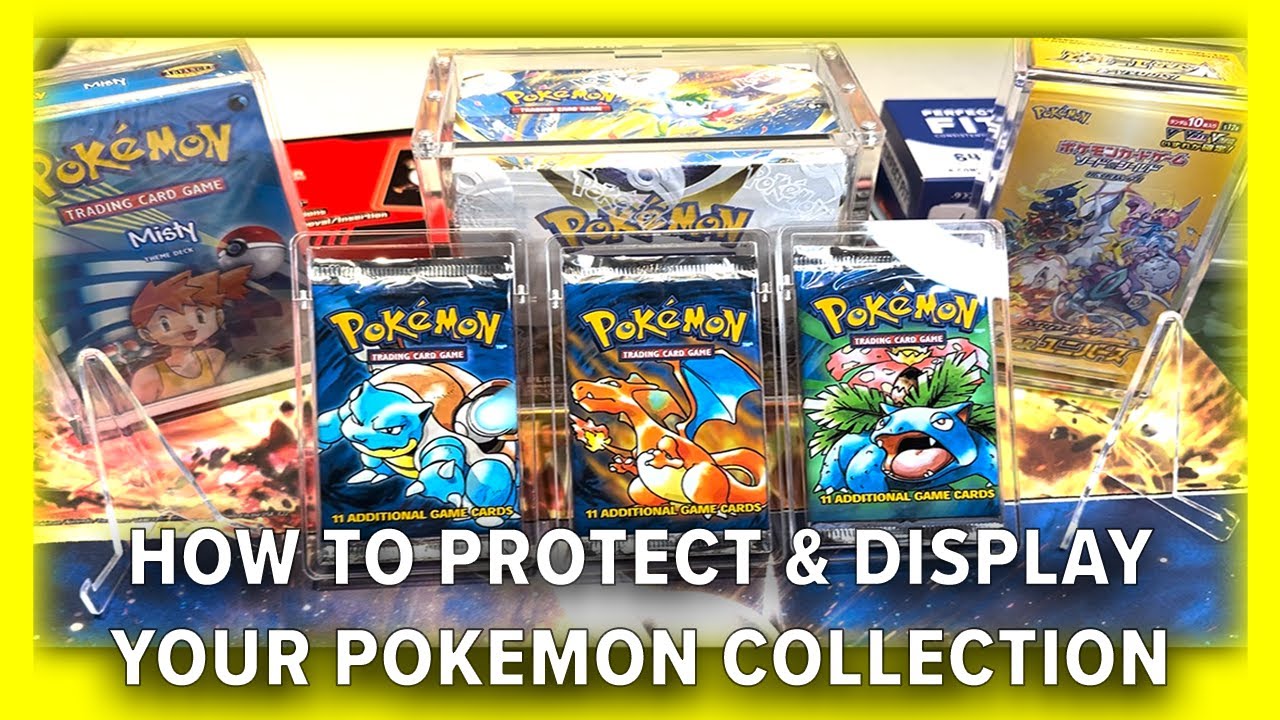 The BEST way to protect your Pokemon collection is the RIGHT way. - YouTube