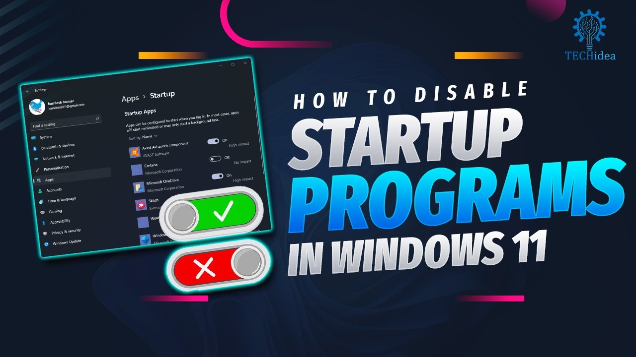 How to Disable Startup Programs in Windows 11 2025 [New Method] - YouTube