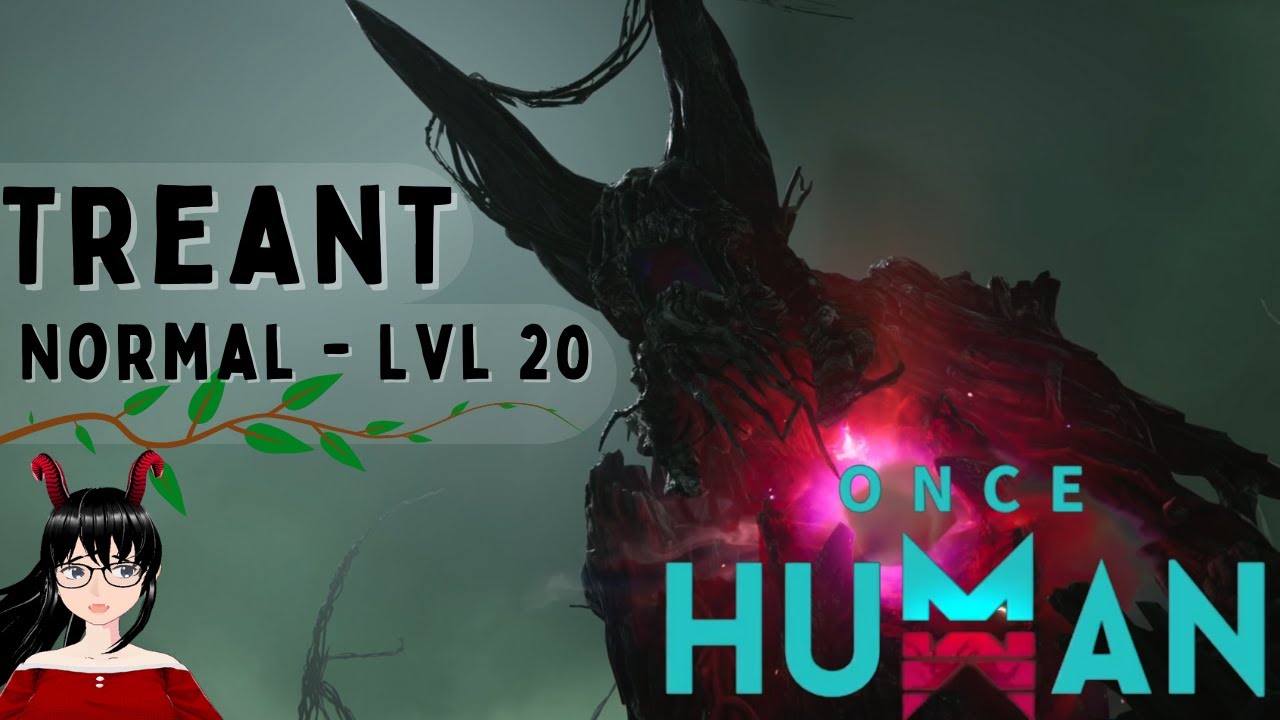 Once Human Boss - Treant: Gaia Cliff Monolith - Normal Lvl 20 - YouTube