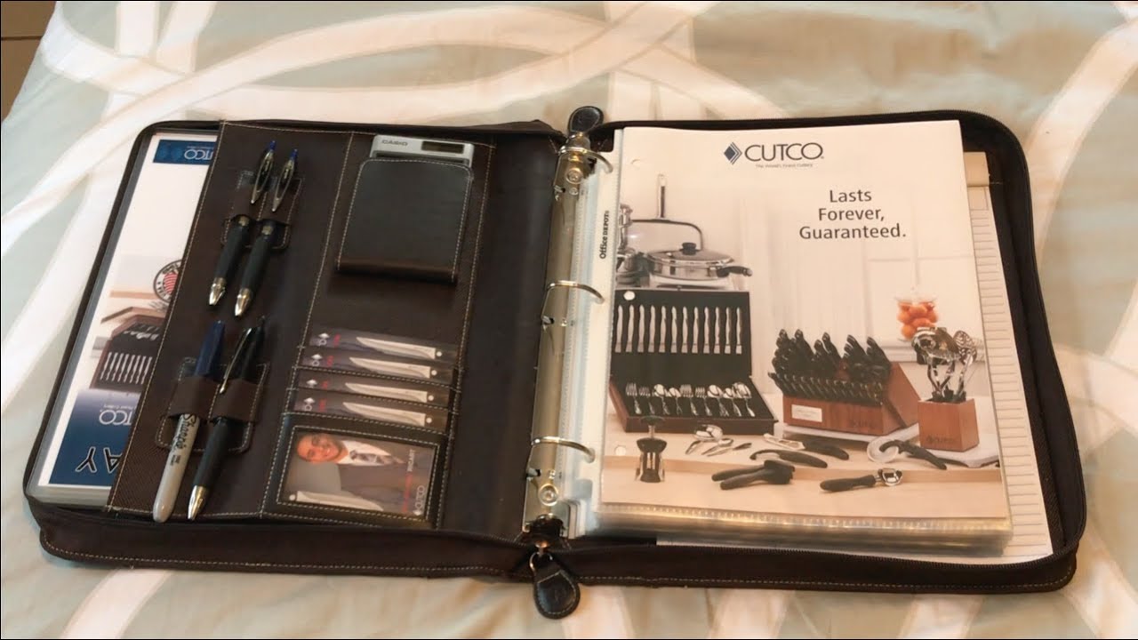 Cutco Blue Book Set up - YouTube