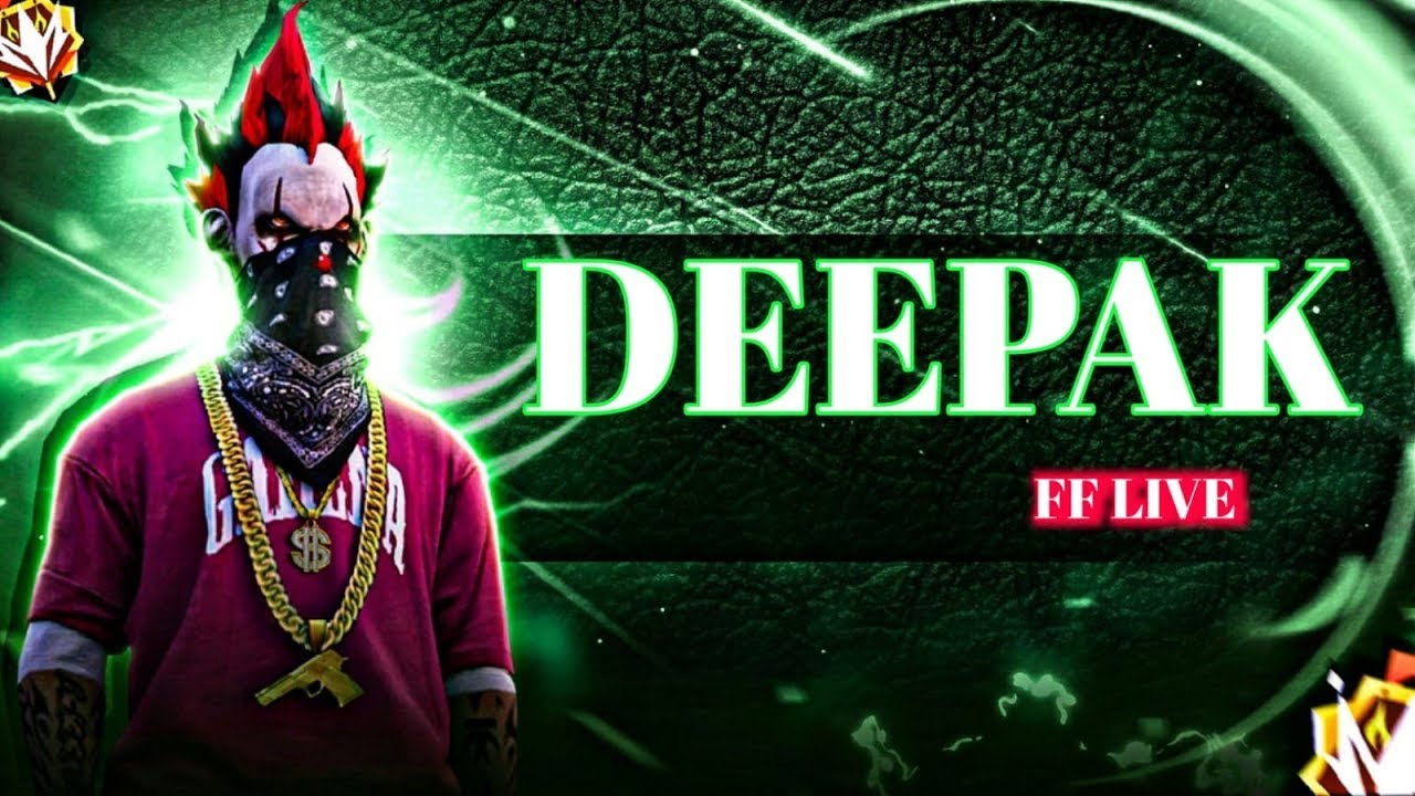 Free Fire Live - Grandmaster Rank Push || Deepak Raj Gaming Live Stream ...