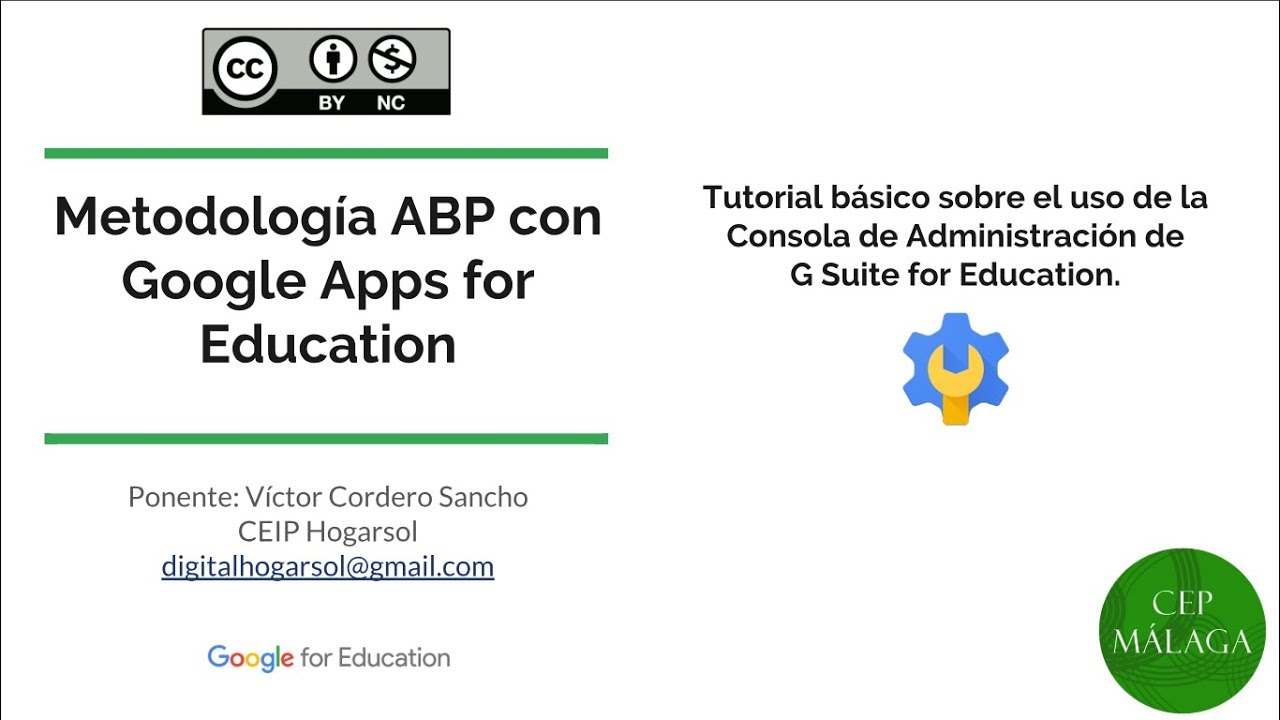 Tutorial introductorio para el uso de la Consola de Administración de G Suite - YouTube